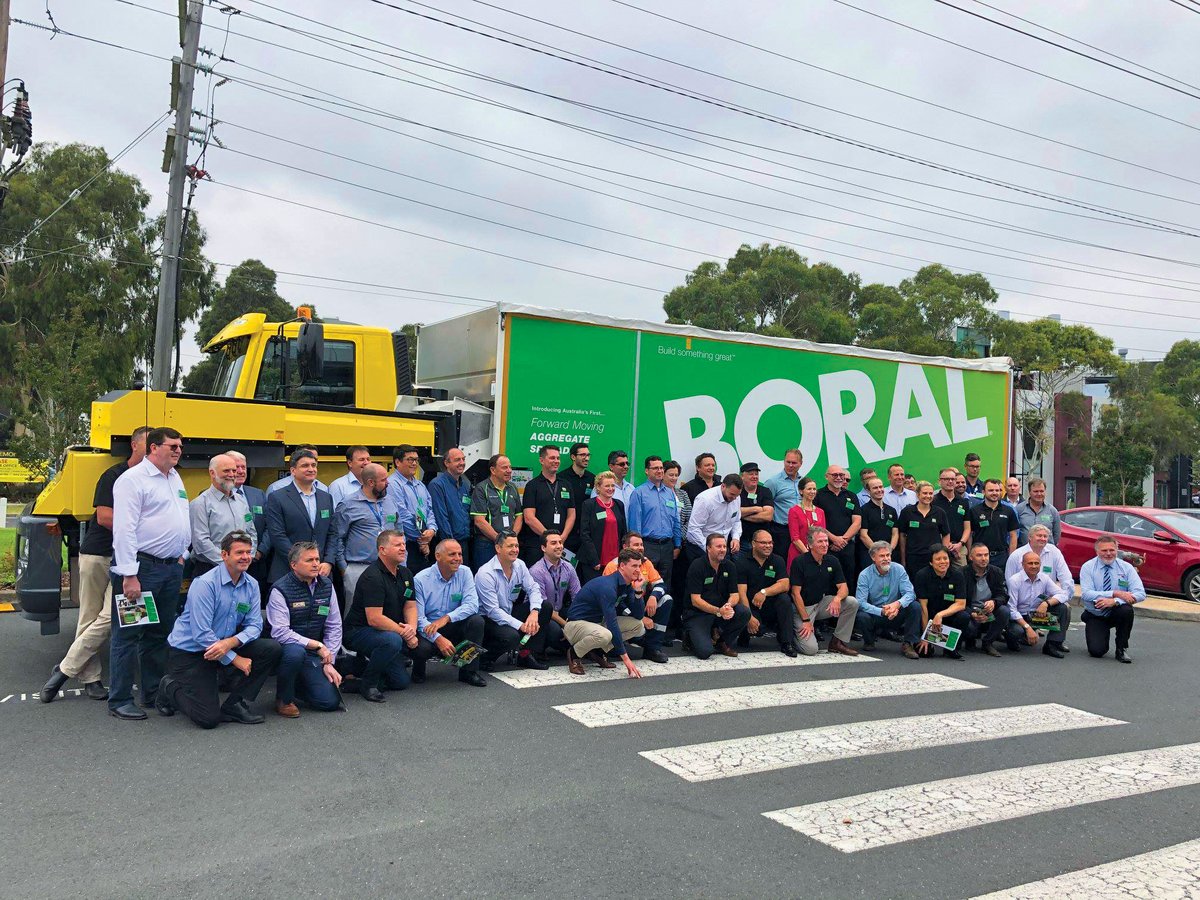 Boral revolutionises road construction safety